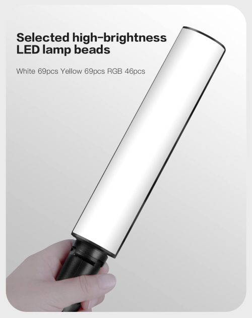 DigitalFoto W200 Magnetic RGB Tube Light - General Pro