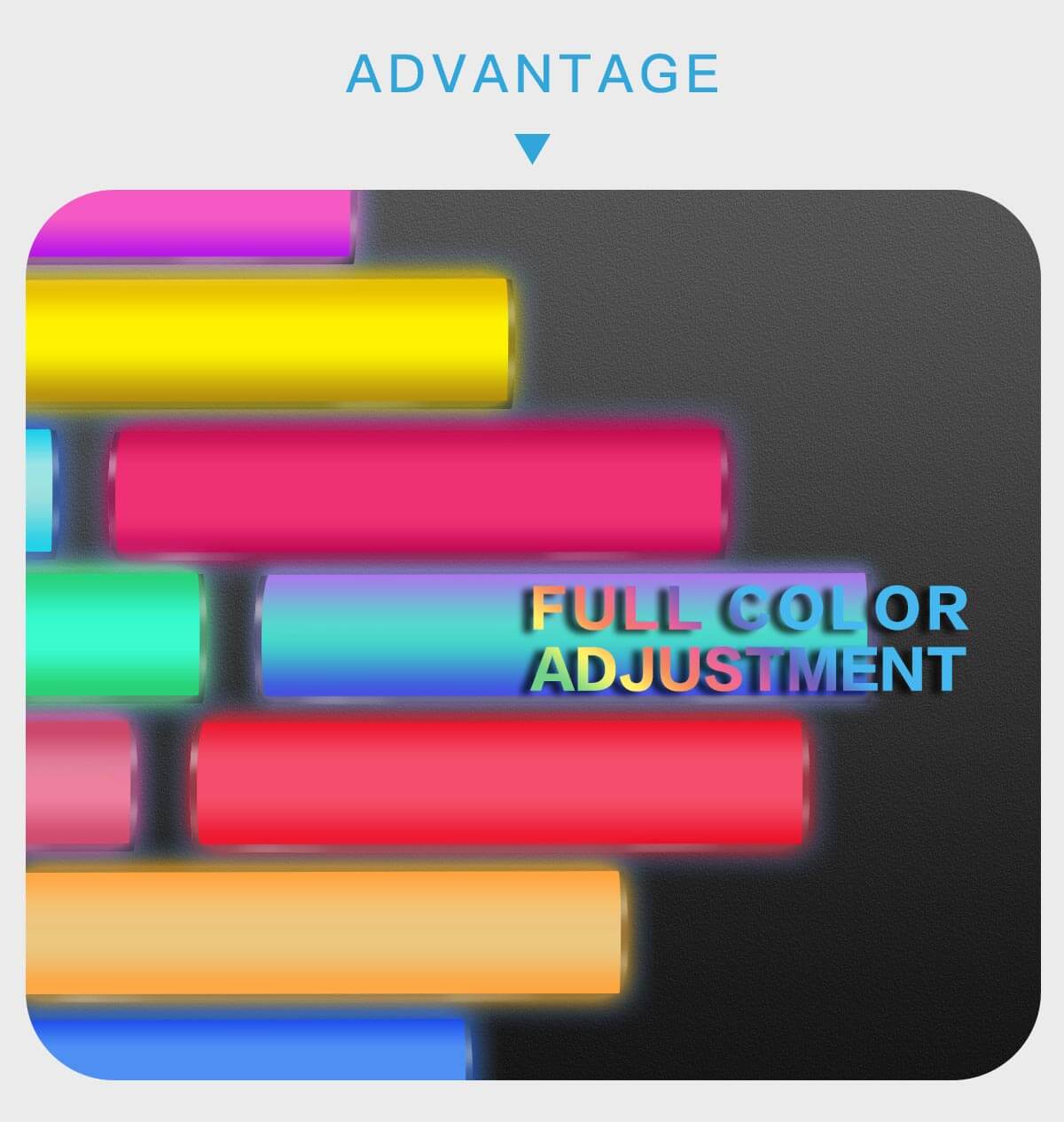 DigitalFoto W200 Magnetic RGB Tube Light - General Pro